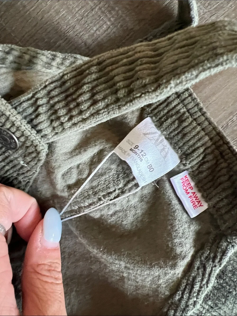 Zara | One Pieces | Zara Green Corduroy Baby Overalls | Poshmark